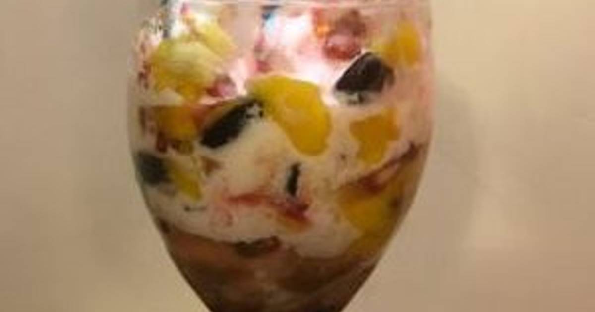 Rainbow Sundae Recipe by Samira Gupta - Cookpad