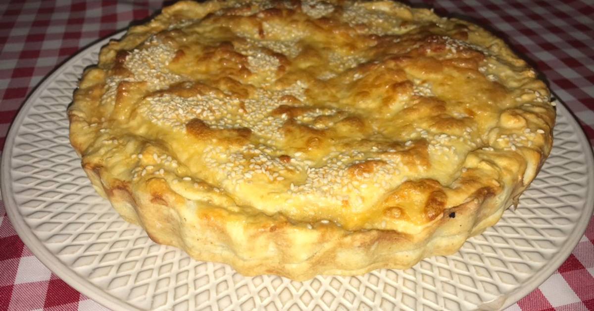 Tarta de Jamón y Queso 🧀 😋 Receta de Laura Honegger Montero- Cookpad