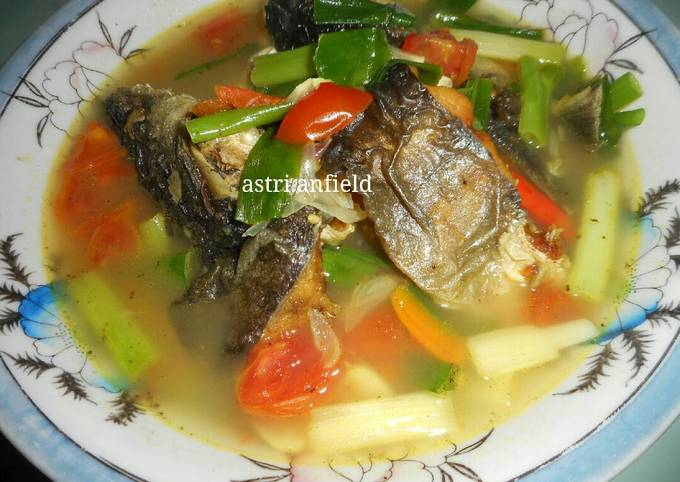 Resep Patin Goreng Kuah Asam Segar oleh astri.anfield - Cookpad