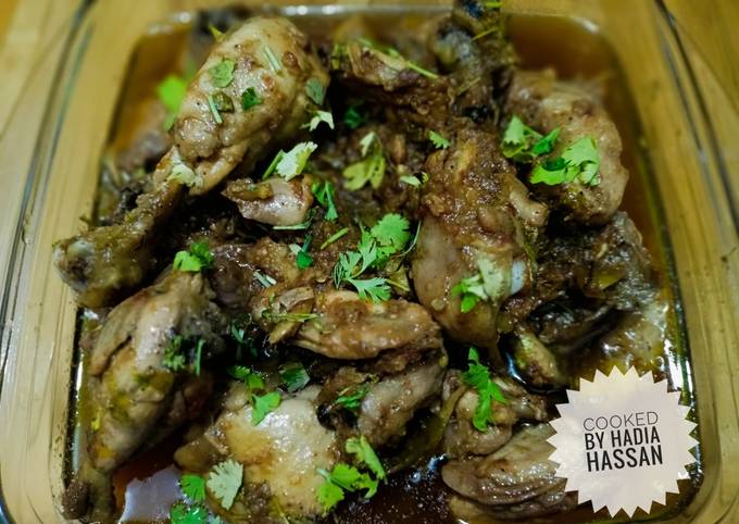 3 spice chicken shinwari karahi Recipe by Hadia Hassan 😍 - Cookpad