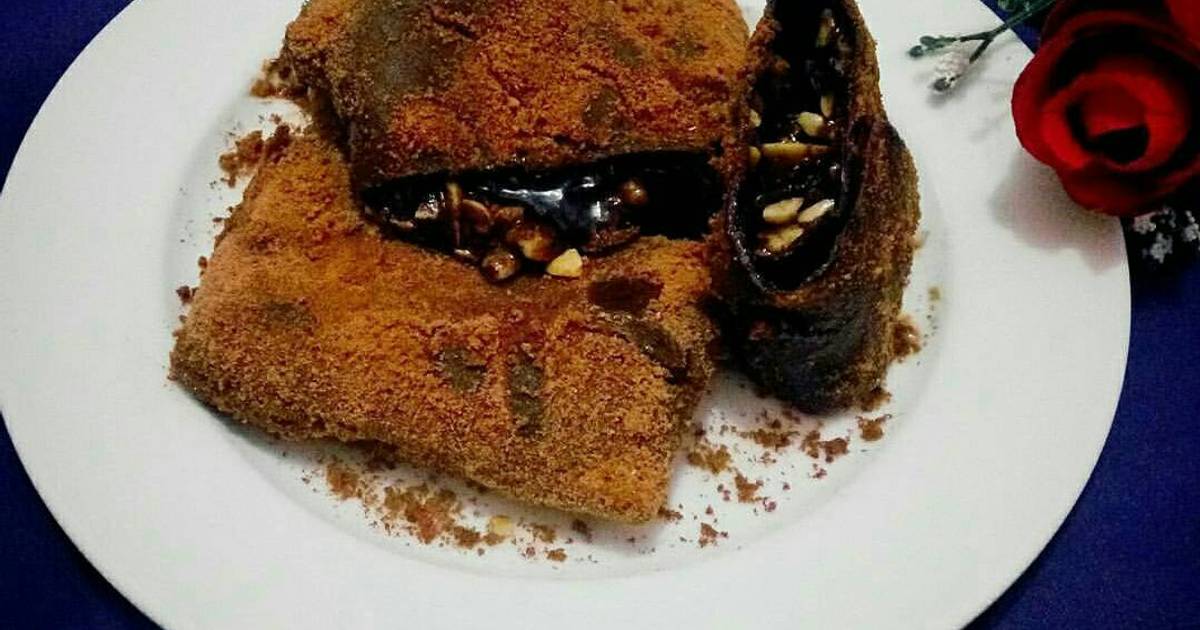 Resep Risoles coklat kacang lumer oleh Annisa Ratu Aqilah - Cookpad