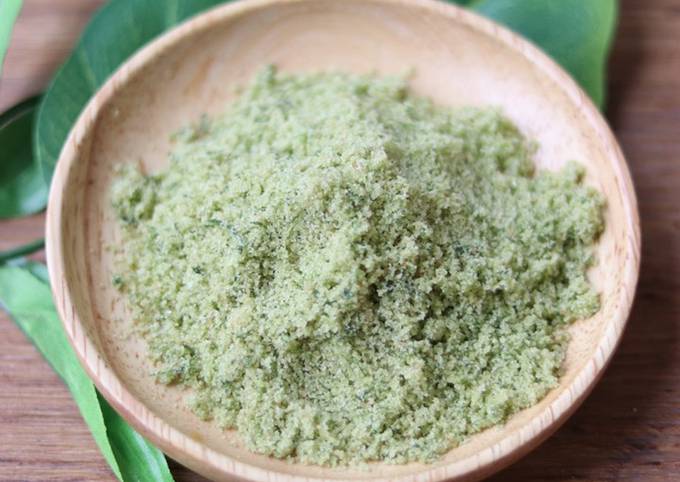 Wild garlic salt 🍃 Recipe by Yui Miles - Cookpad