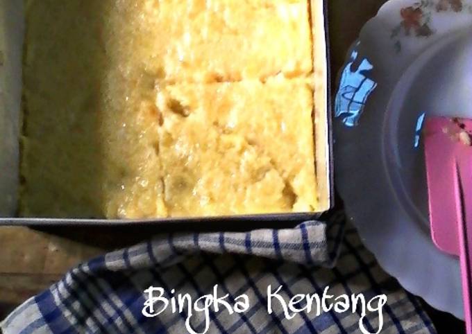 Resep Bingka Kentang oleh UMMI اَمِيْنَةْ_ عَلْوِيْ 🌺 - Cookpad