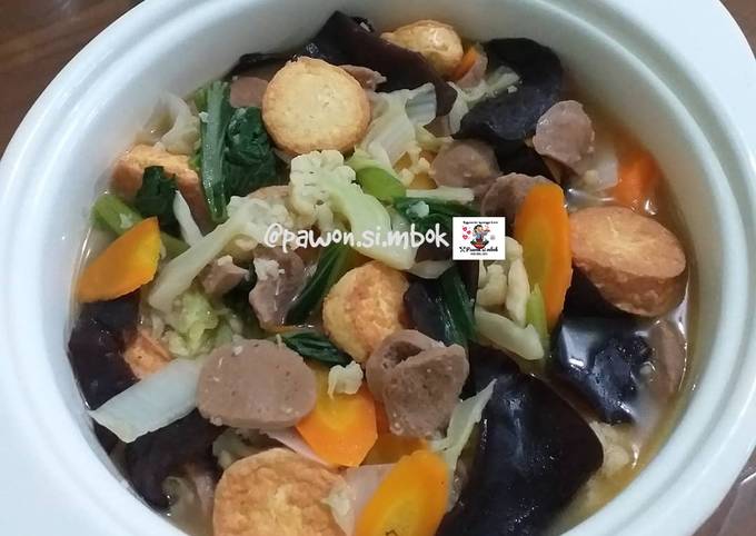 Resep Capcay tofu full sayur mayur sehat pawon si mbok🥬🥒🥕🥦🌽🍆 oleh Pawon ...