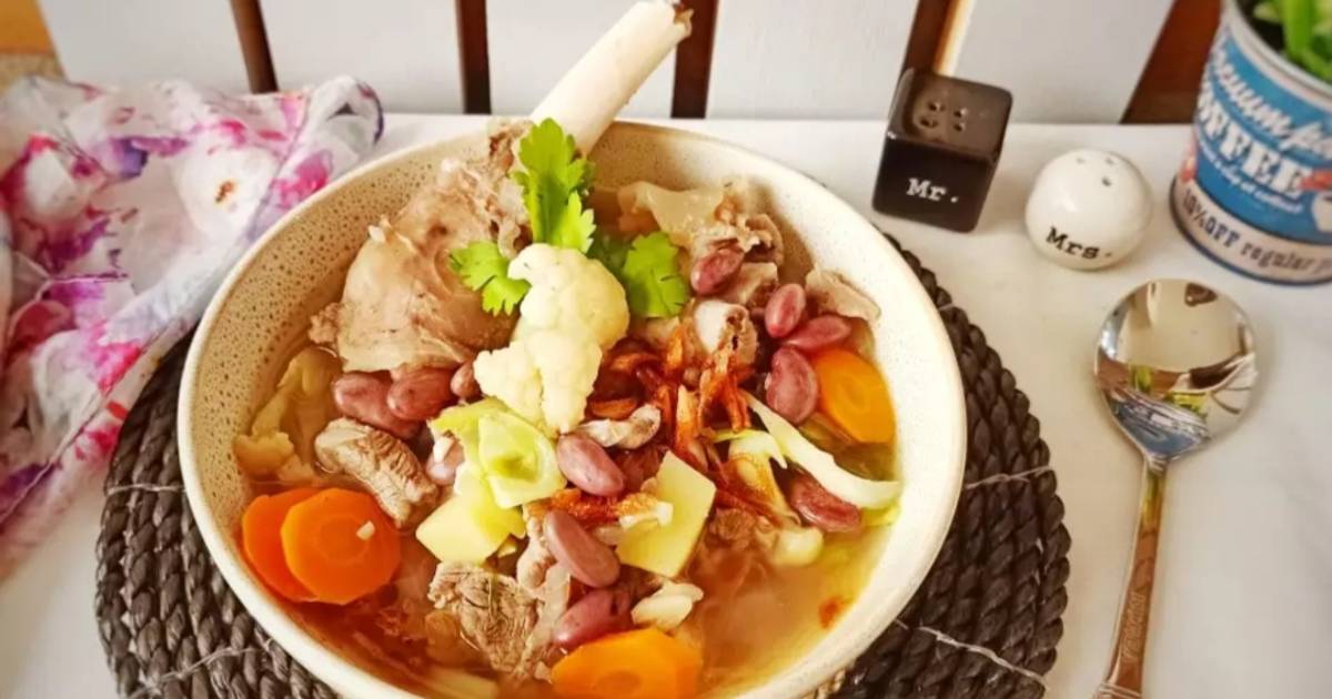 Resep Sup Brenebon Tulang Sapi khas Manado oleh Mrs.Tans |IG : @tans ...