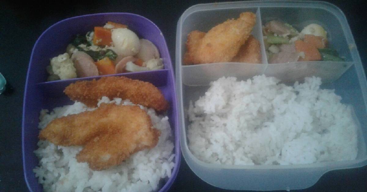 Resep CapCay Chicken Katsu express #MenuSehatAnak oleh Dewi Decil - Cookpad