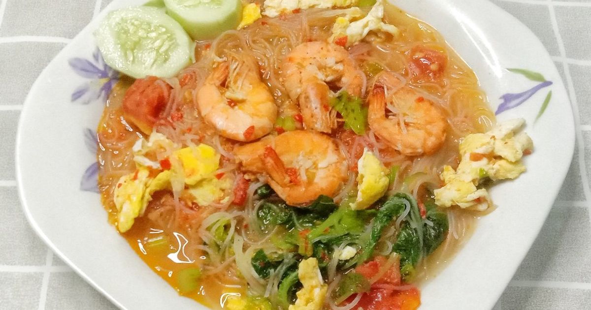 Resep Bihun Kuah Pedas oleh Mama Kafa - Cookpad