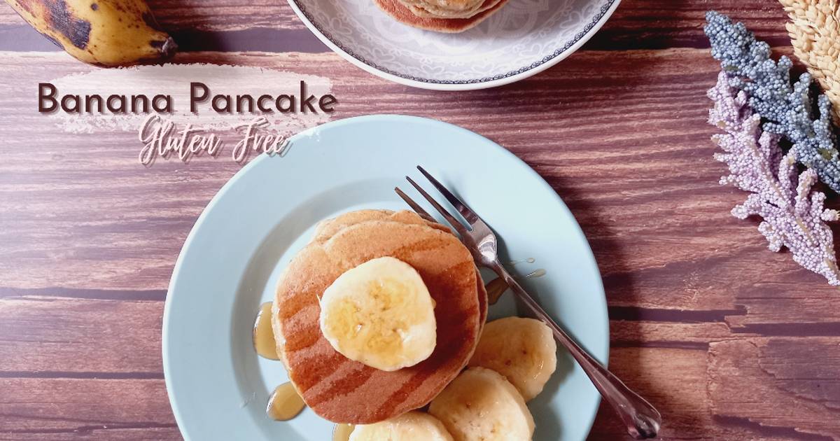 Resep Banana Pancake Gluten Free oleh Dapoer Bunda Delizha - Cookpad