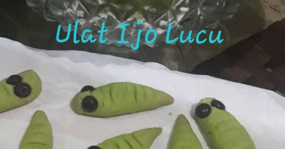 Resep Ulat 'terigu' Ijo Lucu oleh Mey's Cila - Cookpad