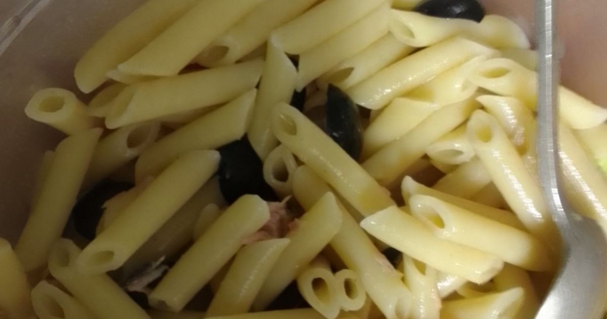 Pasta con atun de lata ensalada - 51 recetas caseras- Cookpad