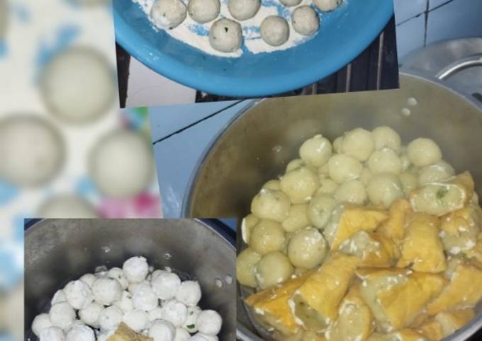 Resep Cilok tahu isi ayam oleh Happy cooking - Cookpad