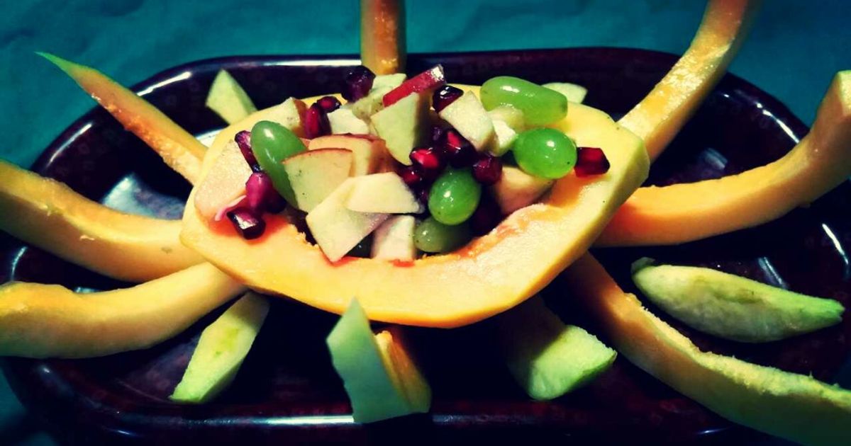 Octopus Fruit Salad Recipe by Snehlata Chauhan - Cookpad
