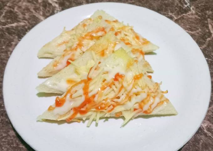 Resep Roti Tawar Keju Panggang Oleh Tati Solina Cookpad