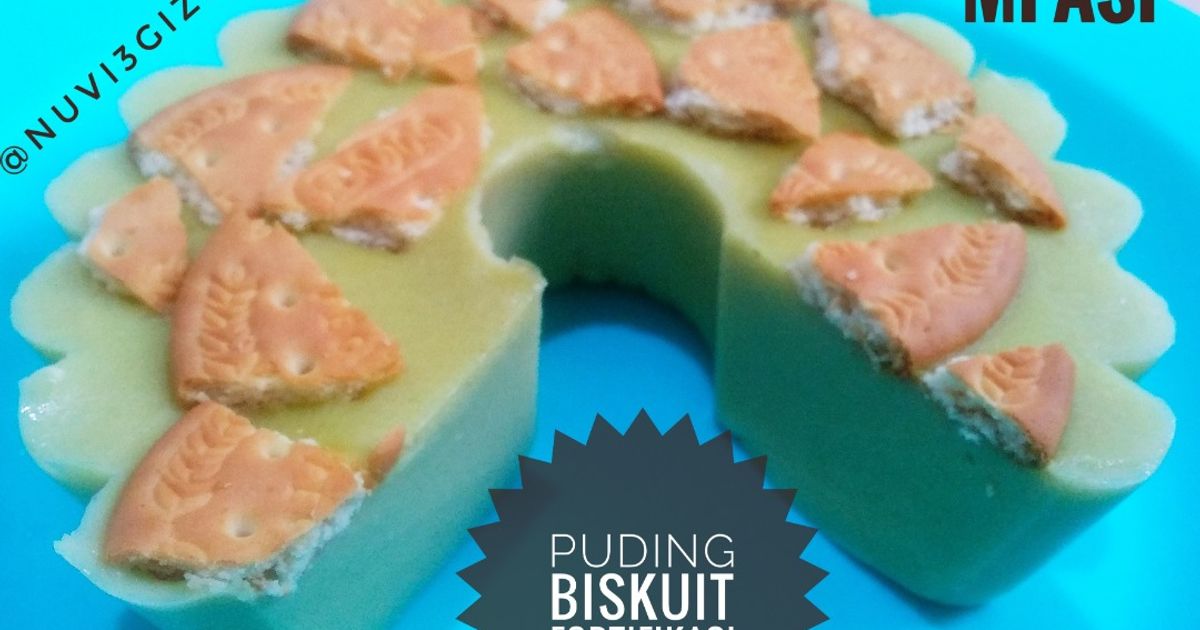 Resep Puding Biskuit Fortifikasi (Snack Mpasi Penambah Bb Anak)💕 oleh ...