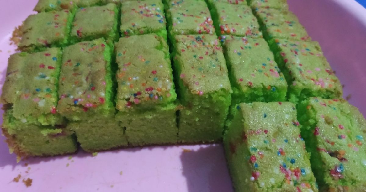 Resep Bolu Sprite Pasta Melon oleh Puteri kembarSagala - Cookpad