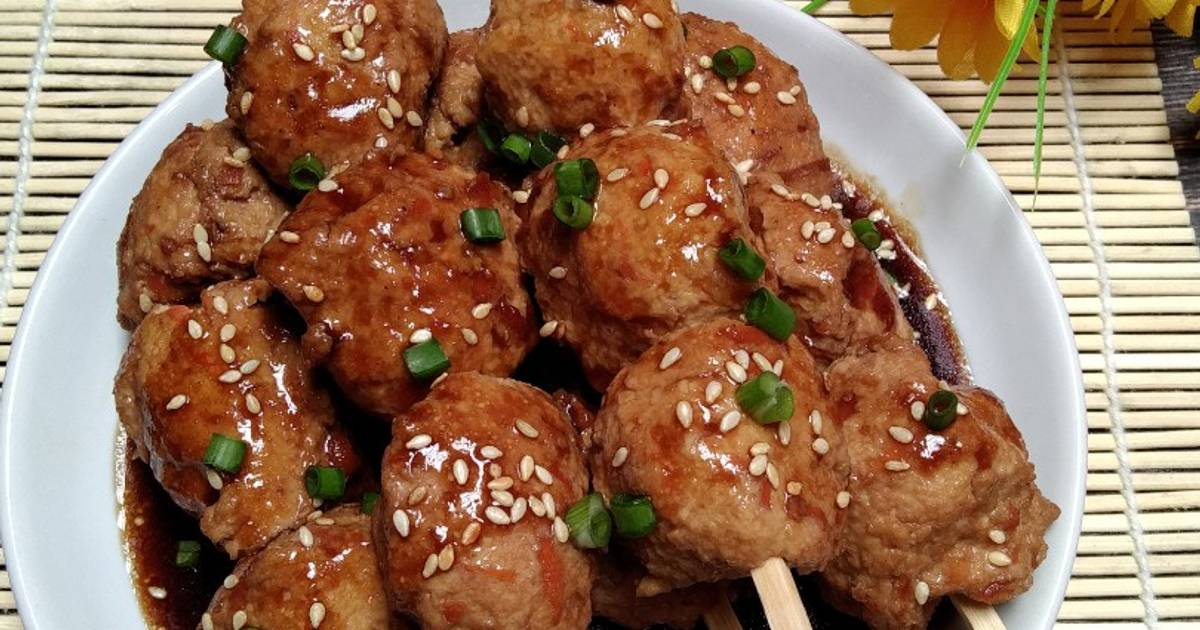 22 resep teriyaki chicken ball enak dan mudah - Cookpad