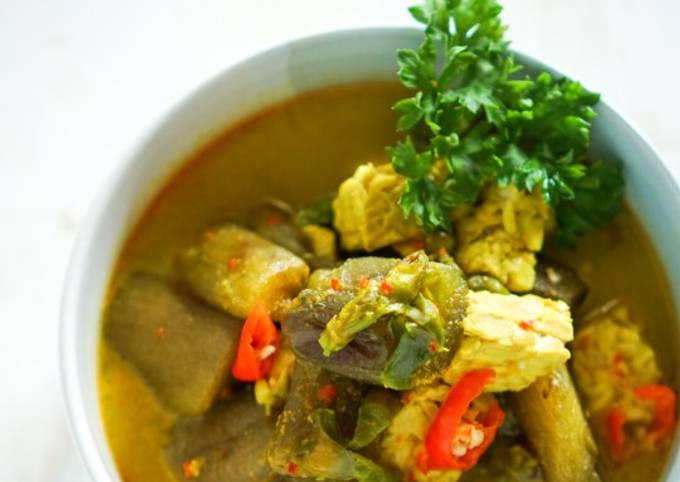 Resep Lodeh Lompong & Bunga Genjer oleh Elyvia Inayah - Cookpad