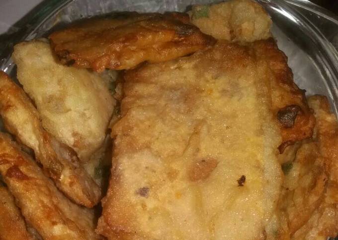 Resep Gorengan oncom putih oleh Latifah - Cookpad