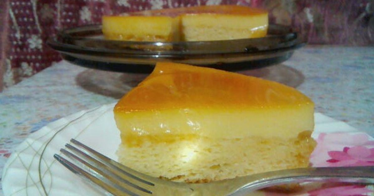 Custard Cake Using Pancake Mix Recipe By Apryl Dyan