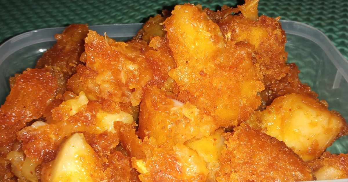 Resep Singkong Balado Merah Renyah oleh ArtCheFNusantara - Cookpad