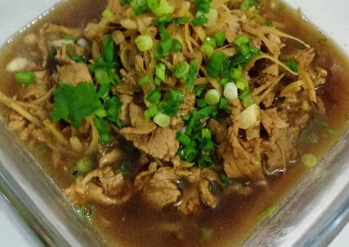 Resep Daging cah jahe oleh Kim Ie - Cookpad