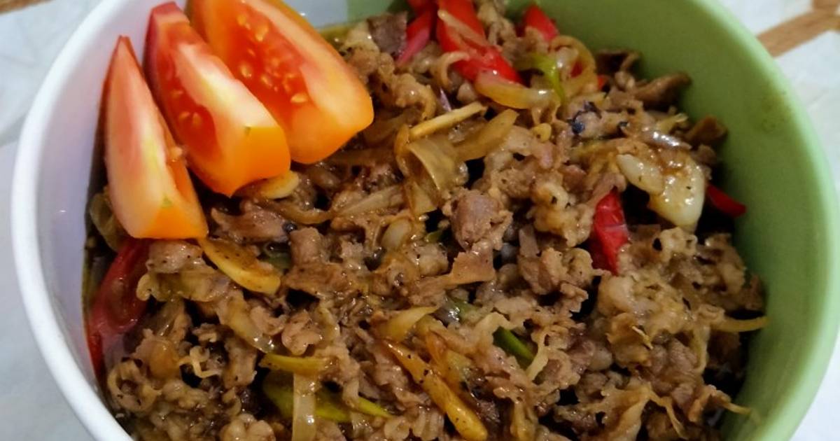 23 resep daging belly lada hitam enak dan mudah - Cookpad