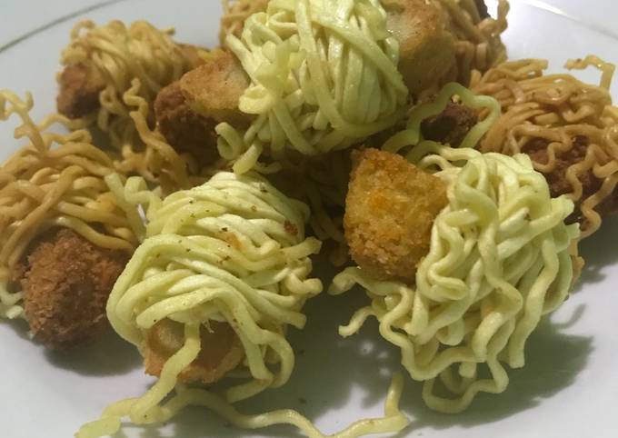 Resep Nugget Gulung Mie oleh 🧕🏼🍳 - Cookpad