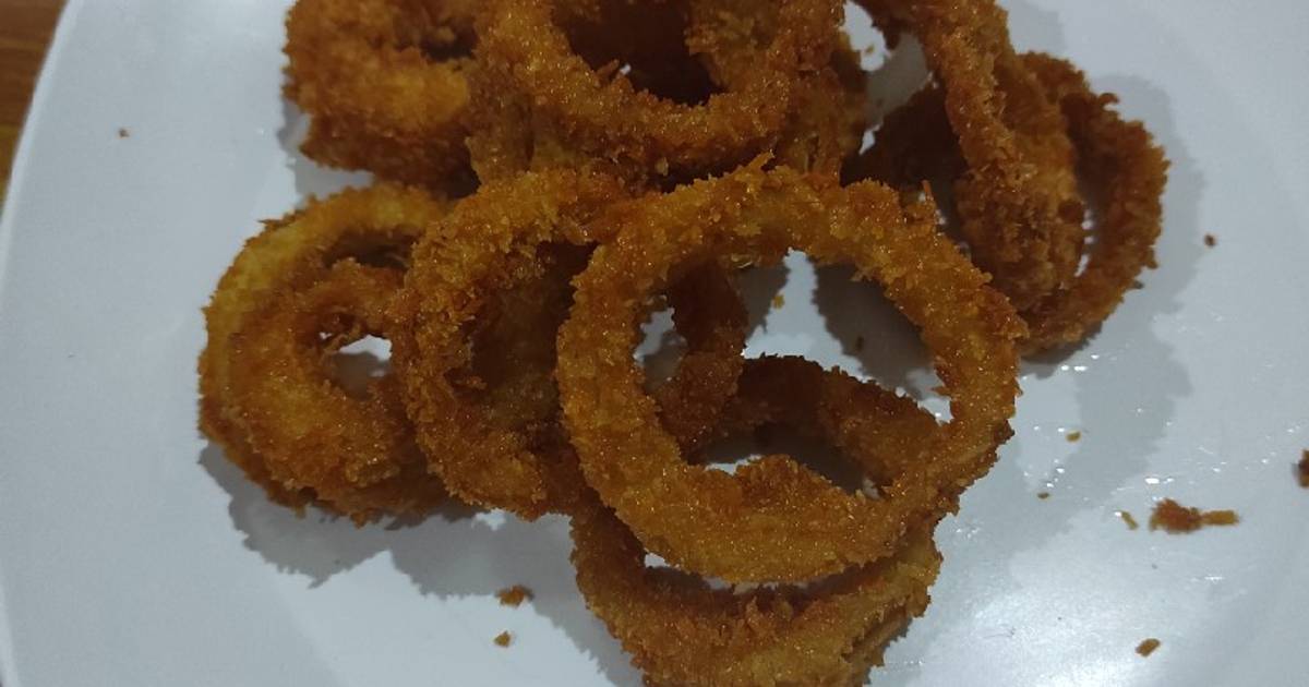994 resep onion ring pedas renyah dan mudah enak dan mudah - Cookpad