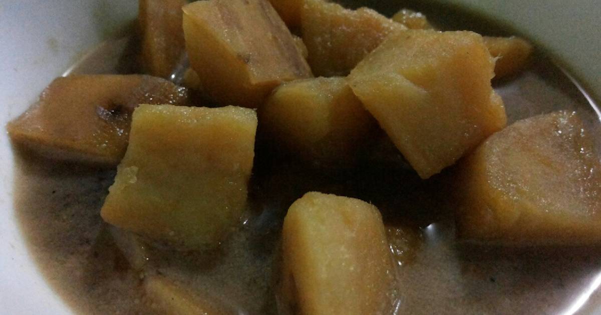 Resep Kolek Hui alias Kolak Ubi oleh Teny Fat Karwati - Cookpad