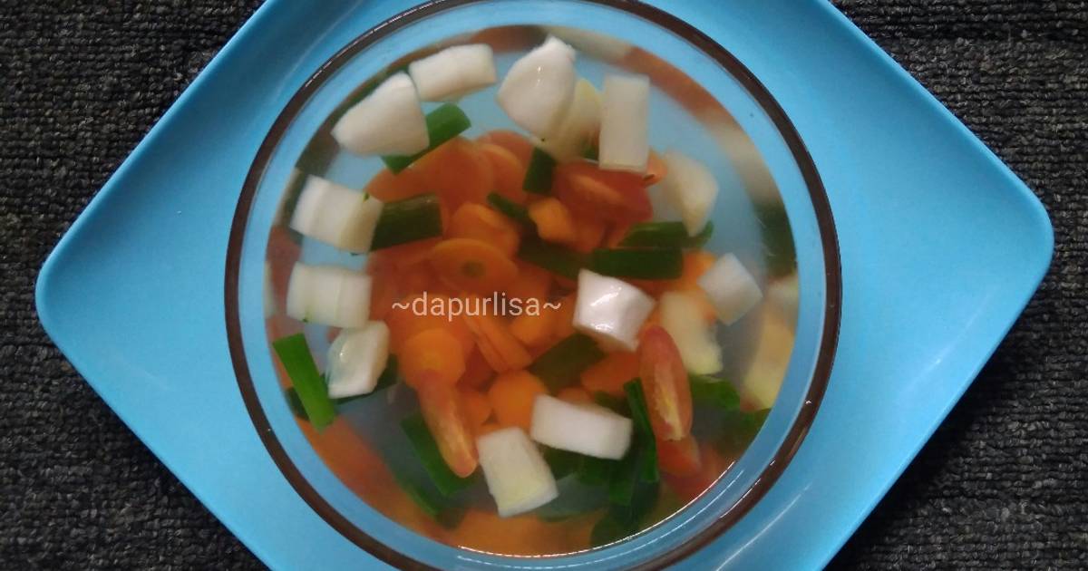 Resep Sayur bening wortel dan timun versi bumbu iris oleh ~dapur lisa ...