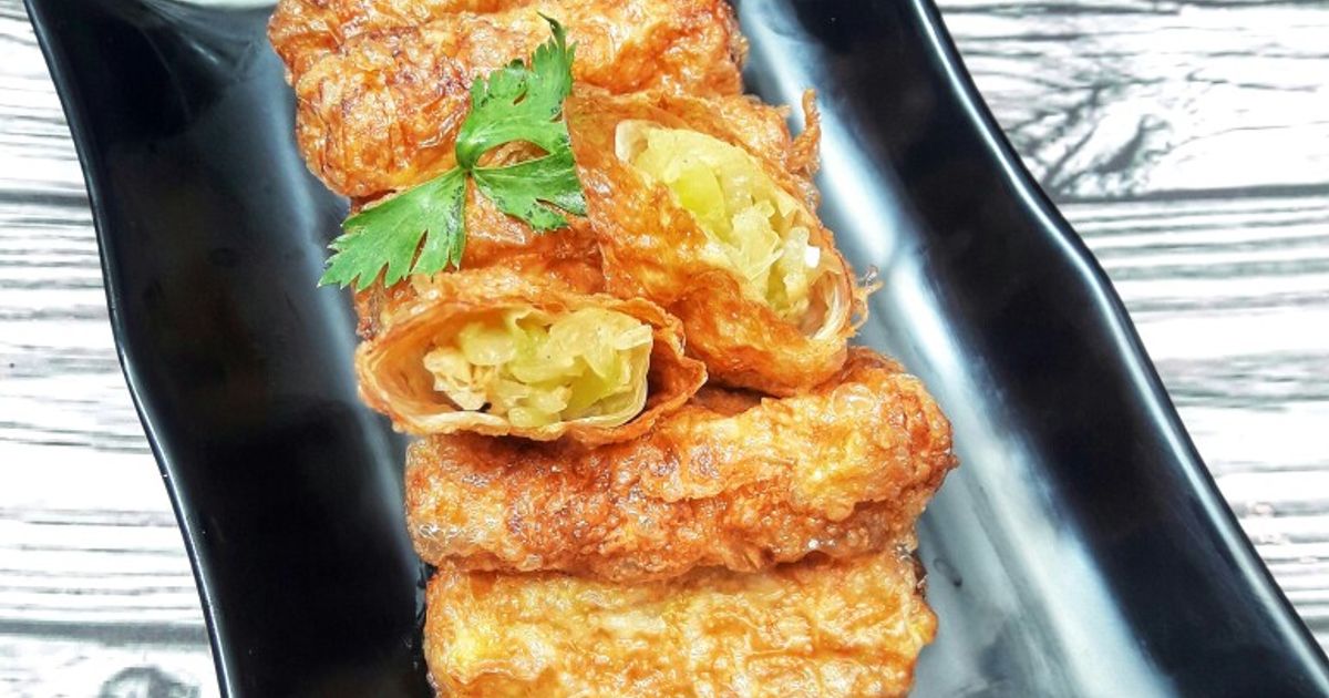 Resep Kulit Tahu Isi Pepaya Muda oleh @d14r - Cookpad