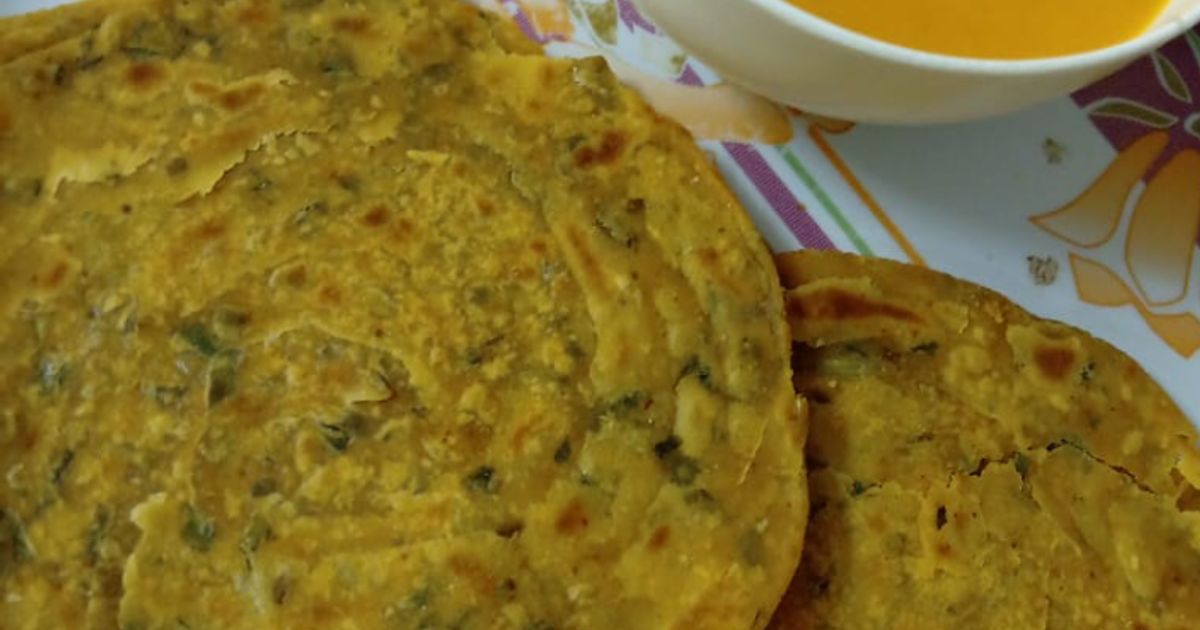 Mint Lachha Paratha Recipe by Prerna - Cookpad