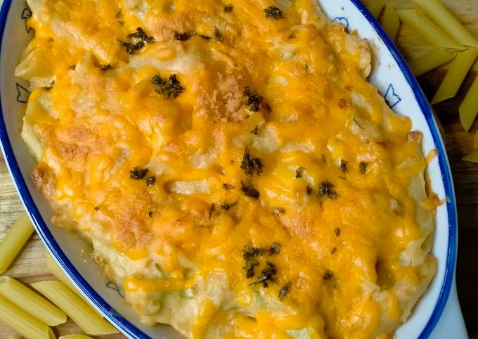 Resep Kembang Kol Pasta Keju Panggang oleh Deedee Rasuan - Cookpad