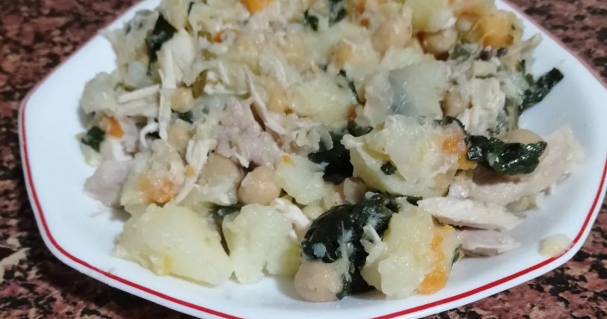 Ropa Vieja Con Verduras Y Pollo Receta de Quiero Cacahuetes- Cookpad