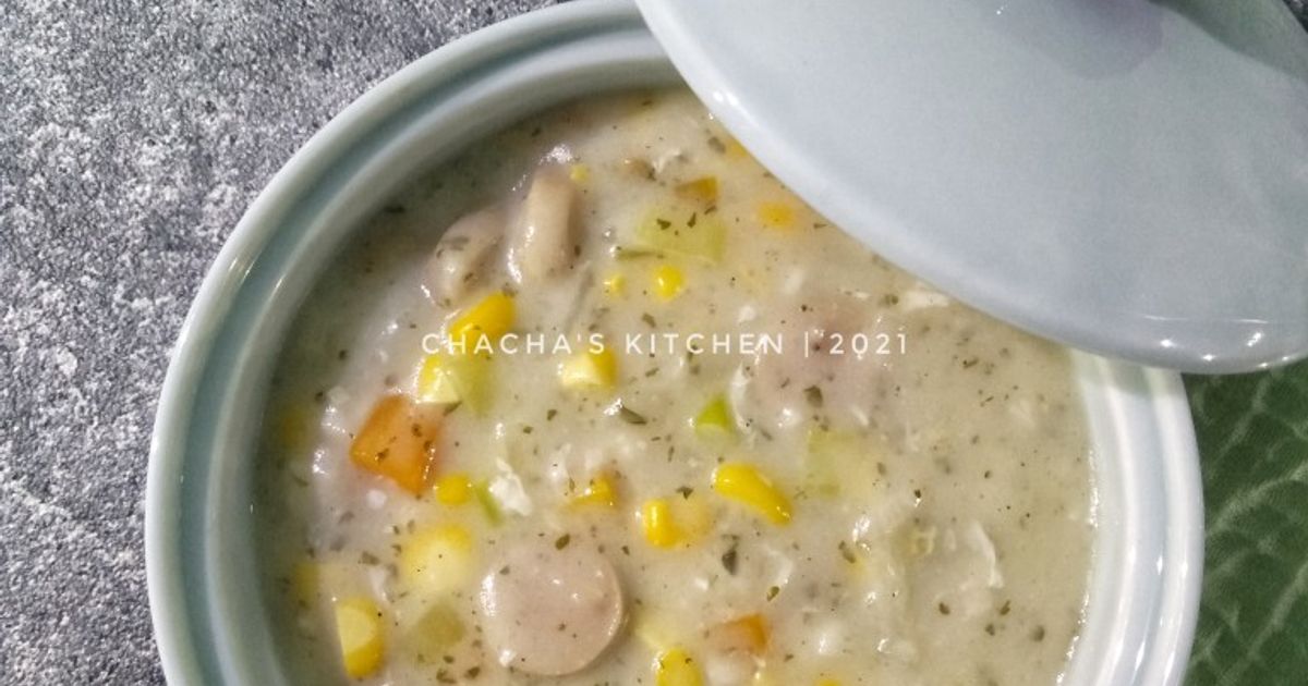 Resep Cream Soup Ala Kfc oleh Tri Puji Lestari (Chacha's Kitchen) - Cookpad