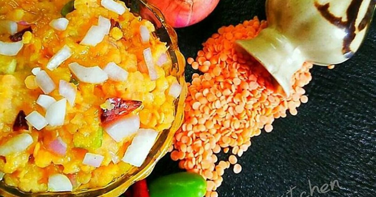 Mashed Masoor Dal Recipe by Sanjhbati Sen. - Cookpad