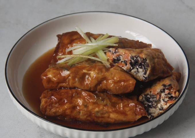 Resep Dimsum kulit tahu sayur oleh Giovanni Euodia - Cookpad