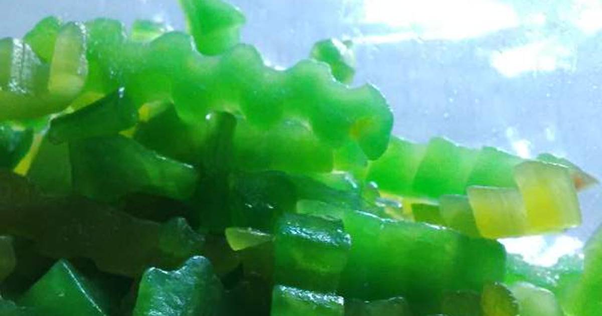 Resep Manisan Pepaya Basah Jahe Pandan oleh Laras Widayanti - Cookpad