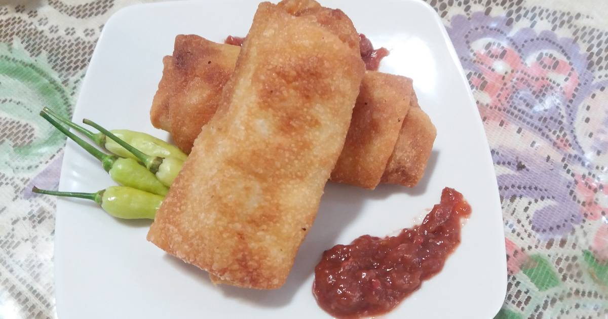 Resep Lumpia goreng saus tauco oleh nancy - Cookpad