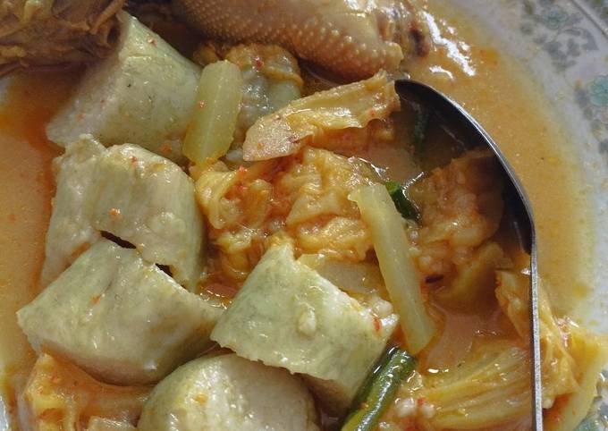Resep Lontong lodeh kepala ayam oleh Nurul Hidayah - Cookpad