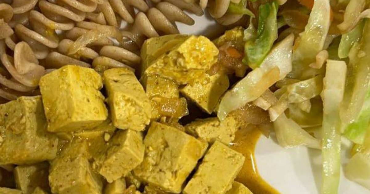 Caril de Tofu Receita por Marisa - Cookpad