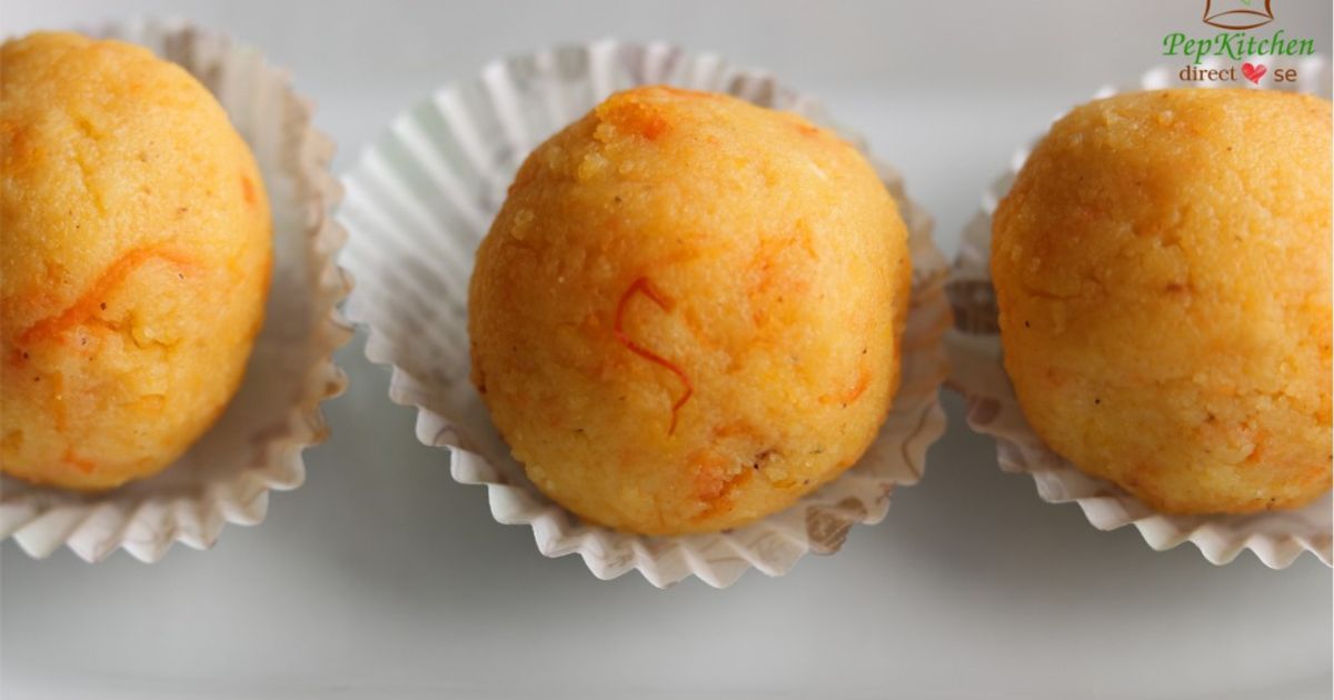 Carrot Sooji Sheera Balls With Left Over Sugar Syrup (Chasni) Recipe by ...