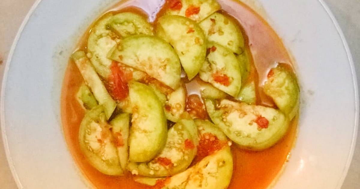 396 resep terong hijau bulat dicabein enak dan mudah - Cookpad