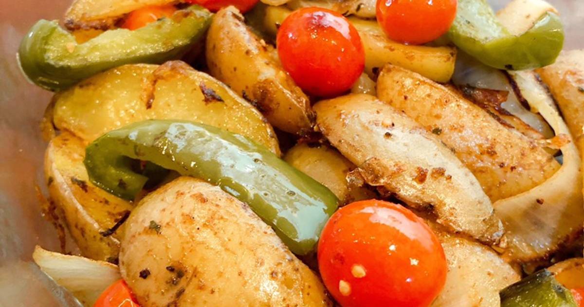 Resep Roasted Potato & Veggies oleh Nia - Cookpad