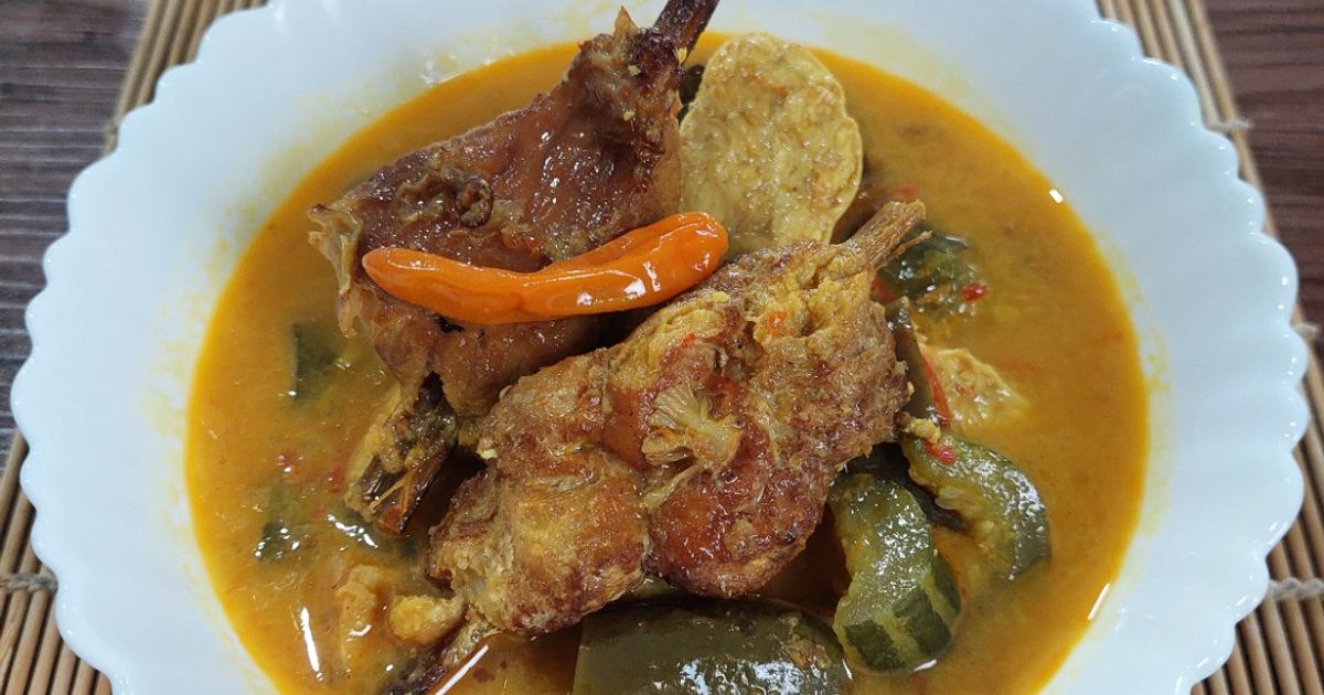 Resep ikan asap santan dan timun rumahan enak dan mudah - Cookpad