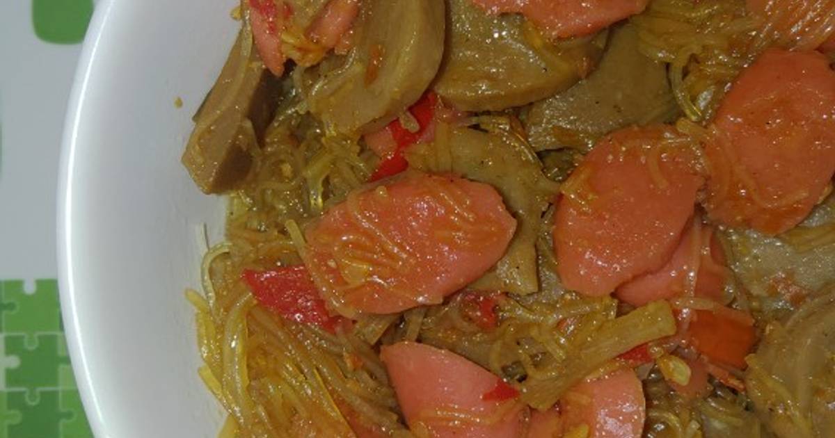 Resep Sohun Goreng Bakso Sosis oleh Mama Keenan - Cookpad
