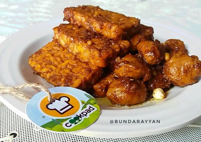 Resep Semur tempe mix baso tanpa kuah oleh Bunda Rayyan - Cookpad