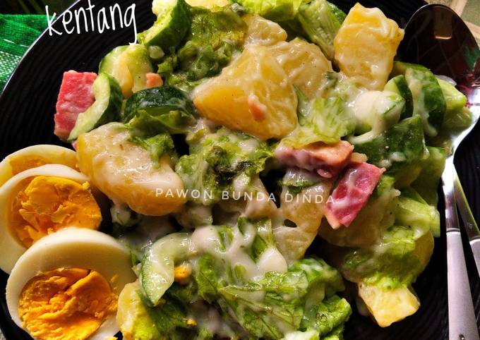 Resep Salad kentang oleh Pawon Bunda Dinda - Cookpad