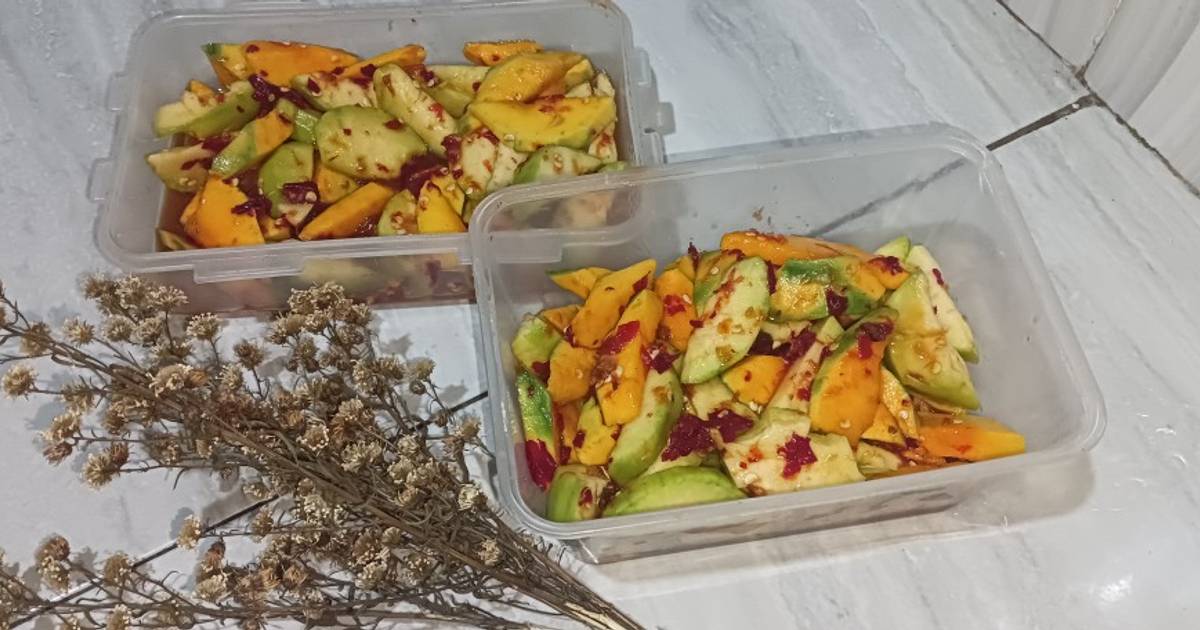 Resep 40rujak Buah Kedondong And Mangga Oleh Luluk Istiqomah Cookpad