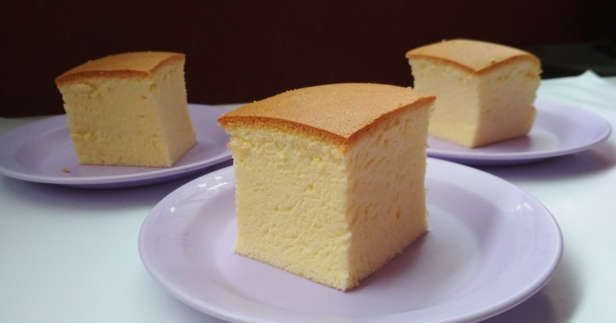 Resep Japanese Cotton Sponge Cake oleh Angela Fortunata - Cookpad